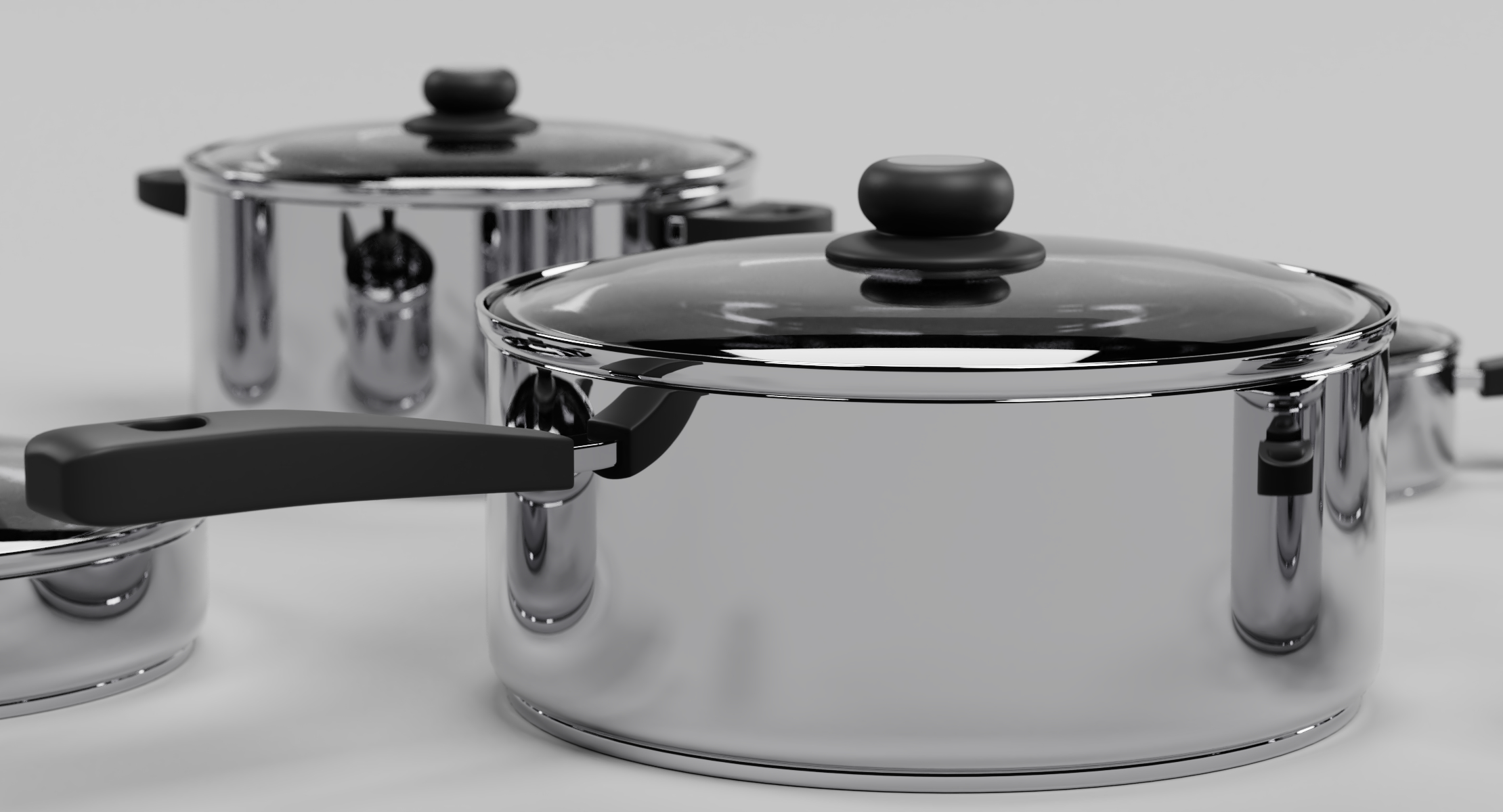 3D model cooking pots - TurboSquid 1365307
