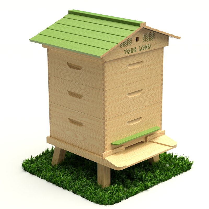 Bee hive 3D model - TurboSquid 1365485