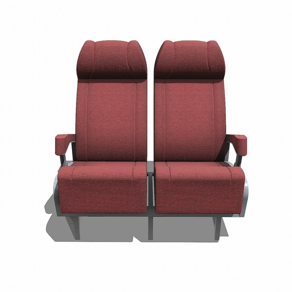 Bus seats 3D model - TurboSquid 1365549