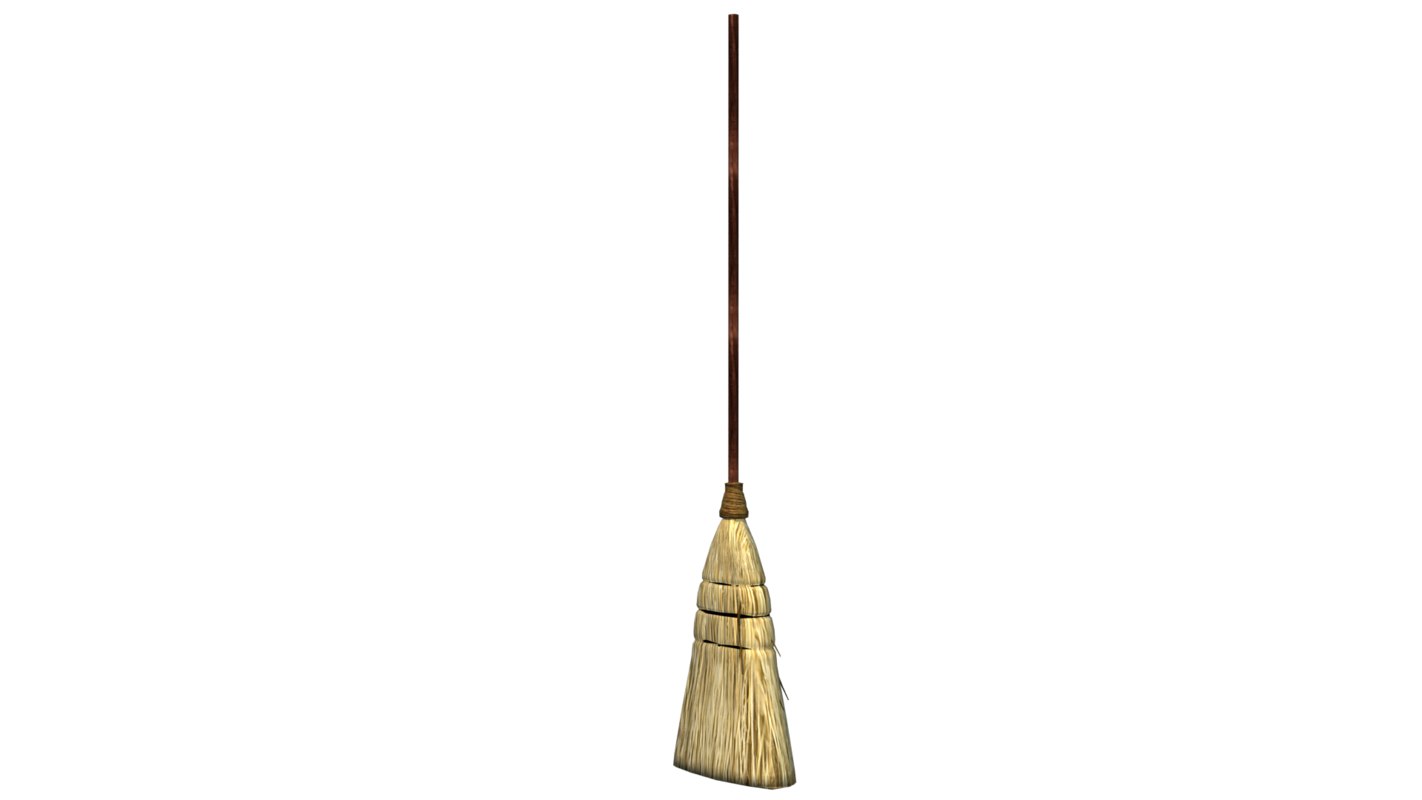 3D broom - TurboSquid 1365629