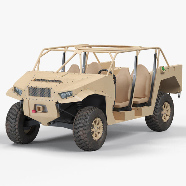 military msd laptop 3d model