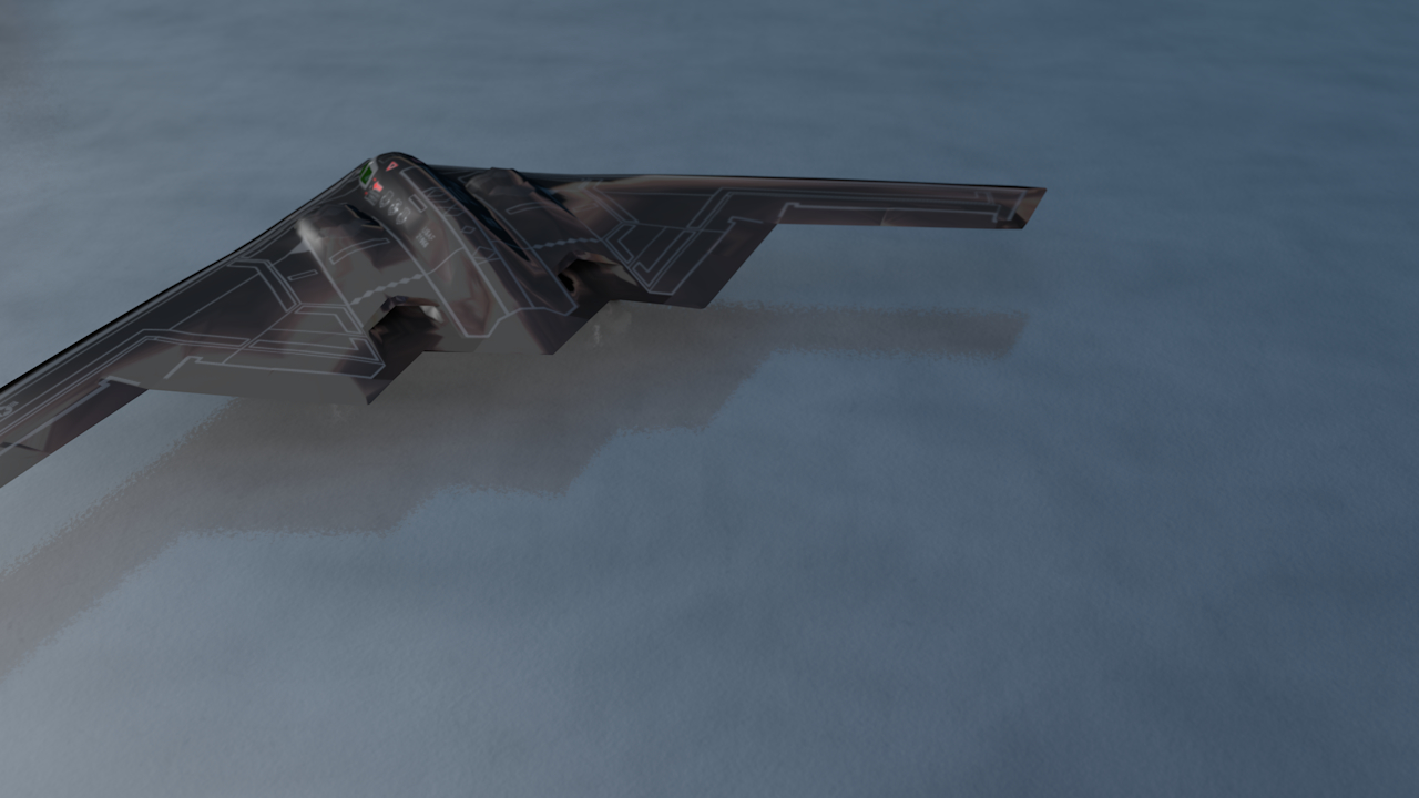 3D model b2 military aircraft bomber - TurboSquid 1365726