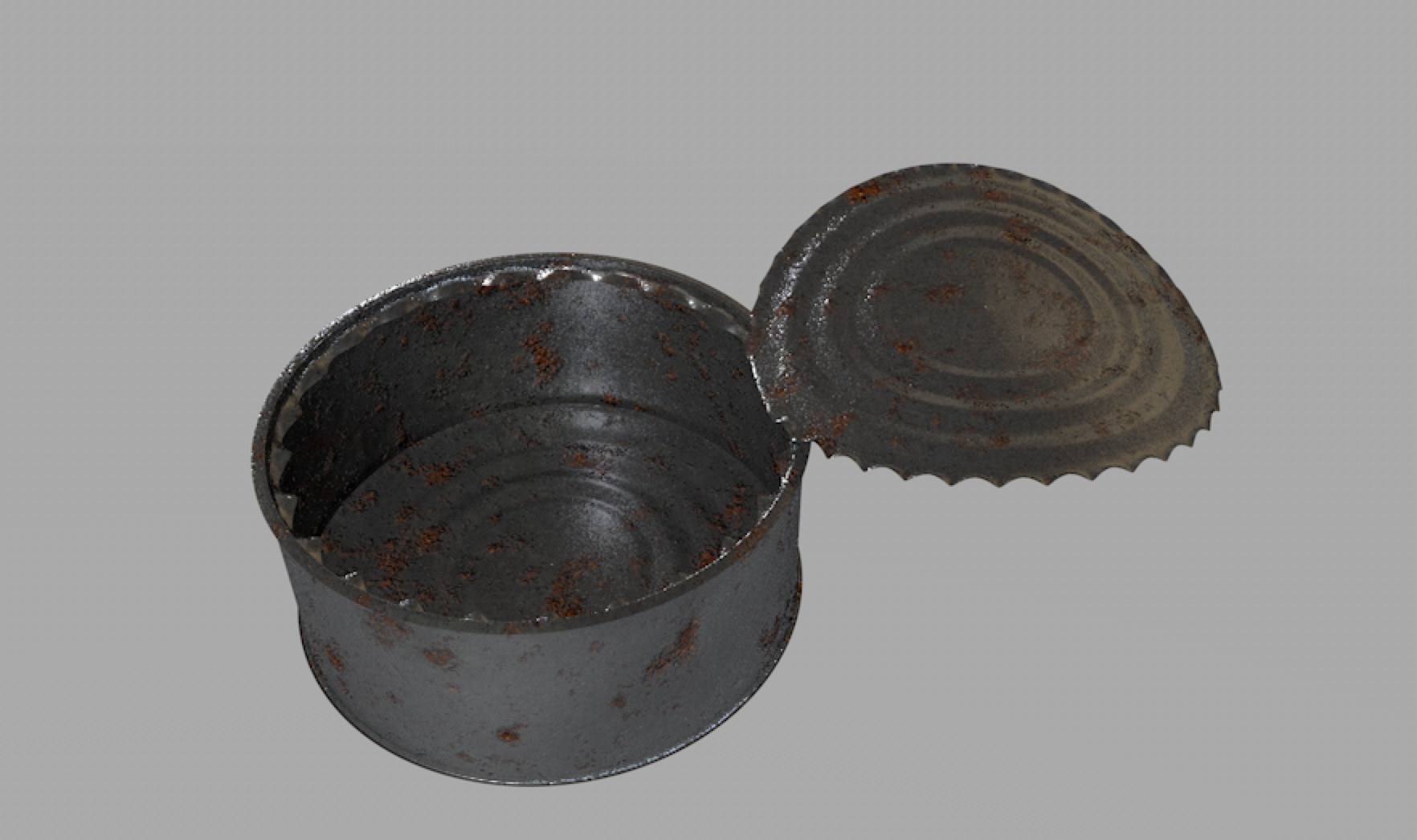 modèle 3D de Rusty Old Cans - TurboSquid 1365846