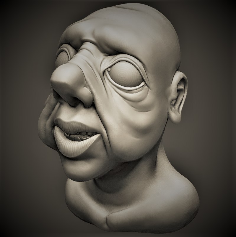 Strange creature 3D model - TurboSquid 1365879