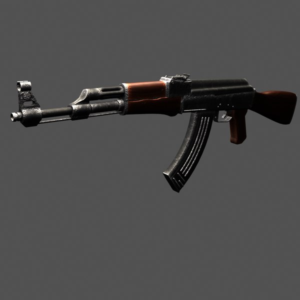 Free ak 47 3D model - TurboSquid 1366032