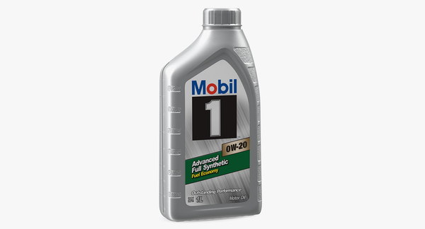 3D motor oil mobil 1l model - TurboSquid 1366262