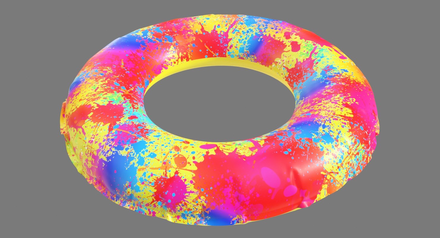 Realistic float ring 17 model - TurboSquid 1366158