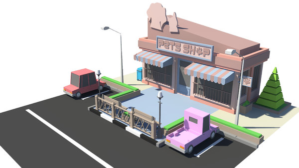 3D Pet-Shop Models | TurboSquid