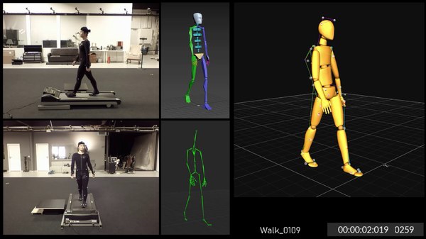 Motion Character Studio Biped walk Casual low