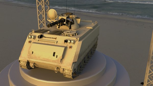 M163 APC FBX Models for Download | TurboSquid