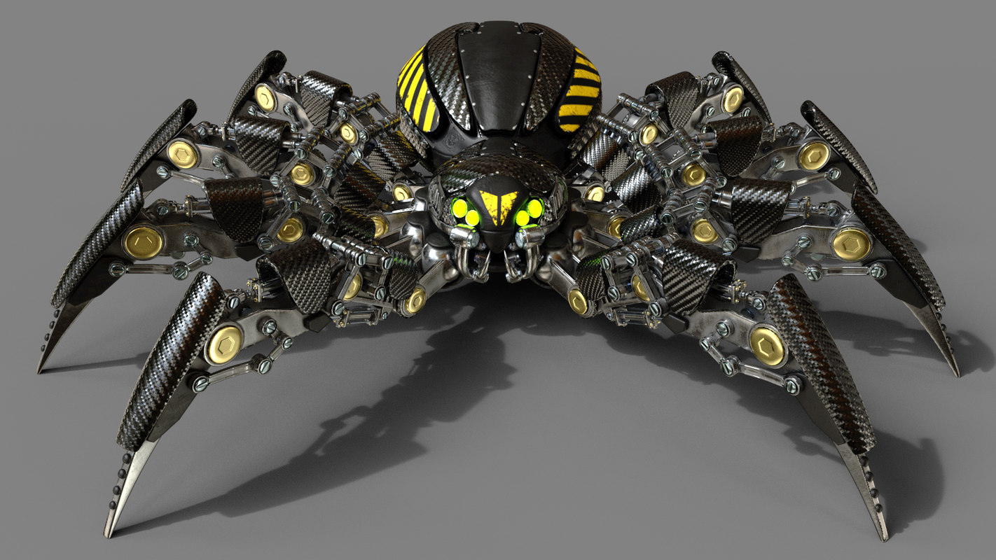 3D model mechanical spider - TurboSquid 1366529