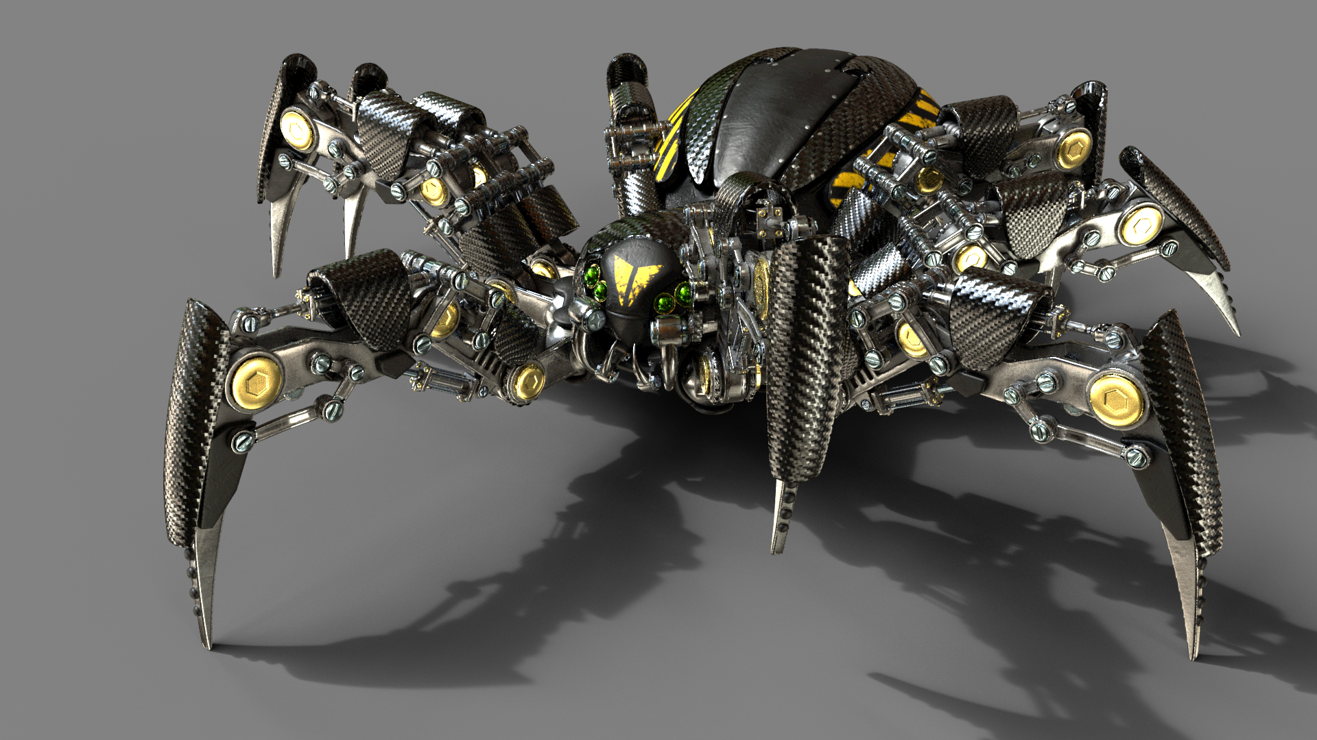 3D model mechanical spider - TurboSquid 1366529
