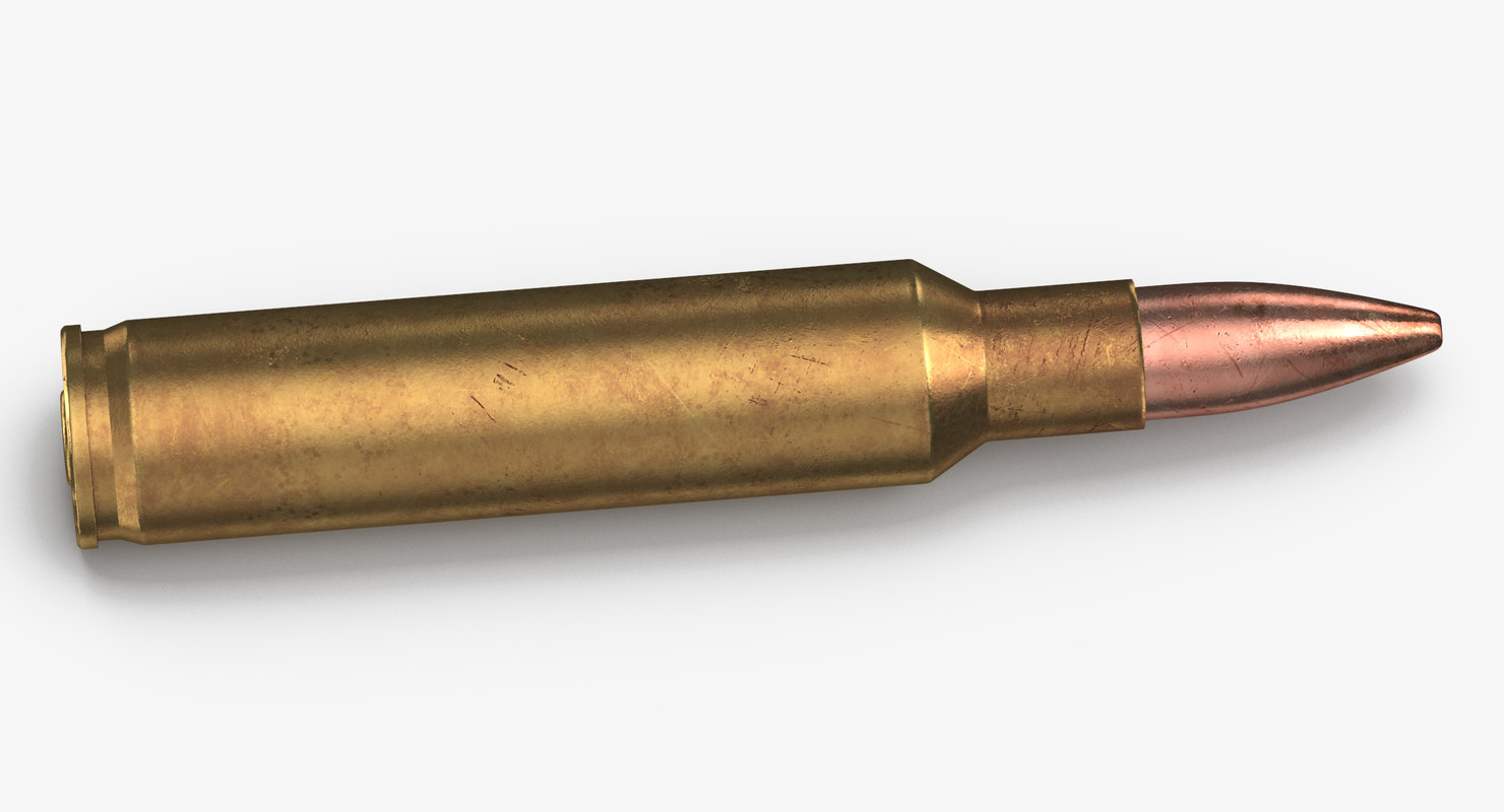 Bullet 45 mm nato 3D model - TurboSquid 1366748