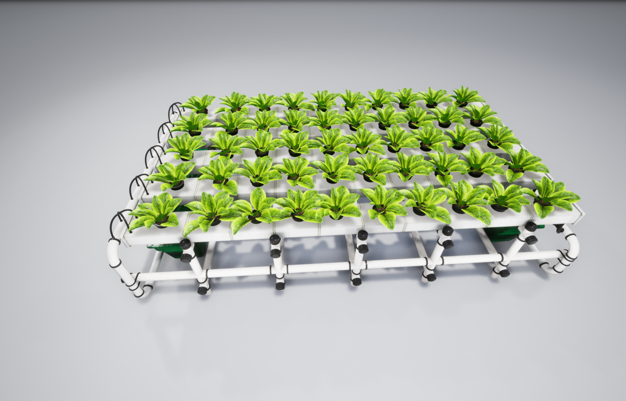 Hydroponics 3D model - TurboSquid 1366977