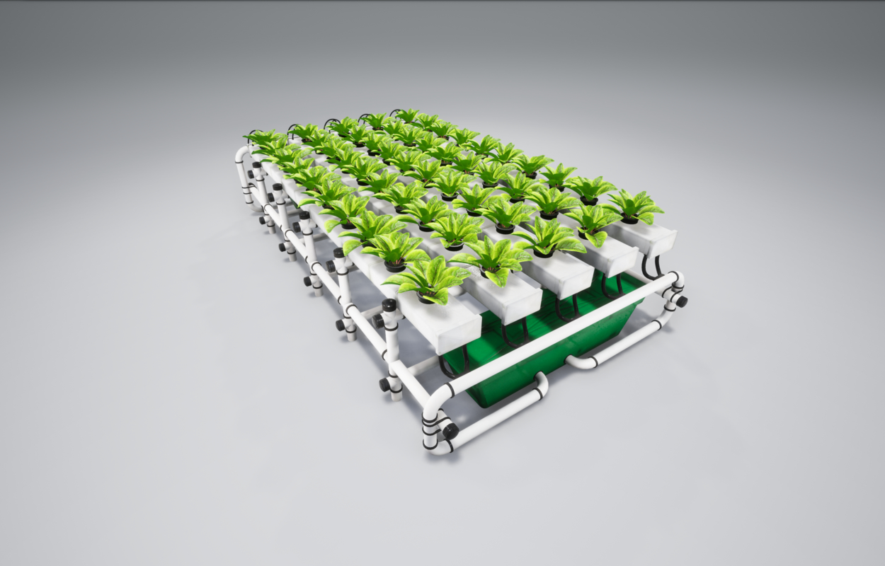Hydroponics 3D model - TurboSquid 1366977