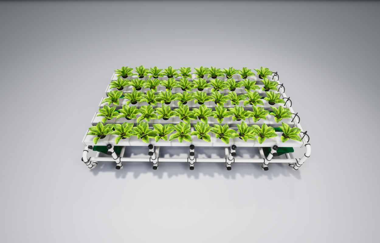 Hydroponics 3D model - TurboSquid 1366977