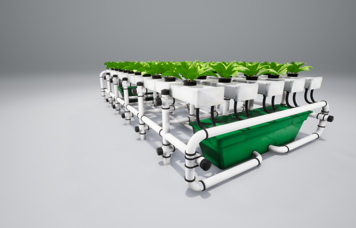 Hydroponics 3D model - TurboSquid 1366977