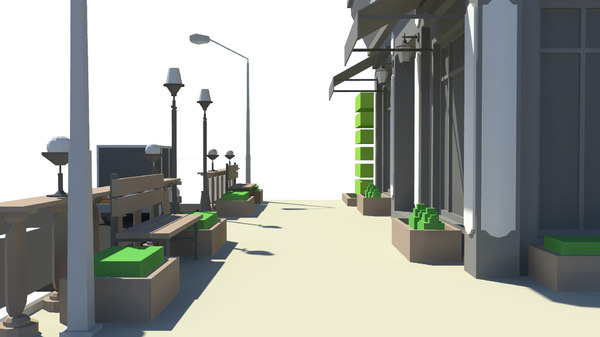 3D boutique01 model - TurboSquid 1367023