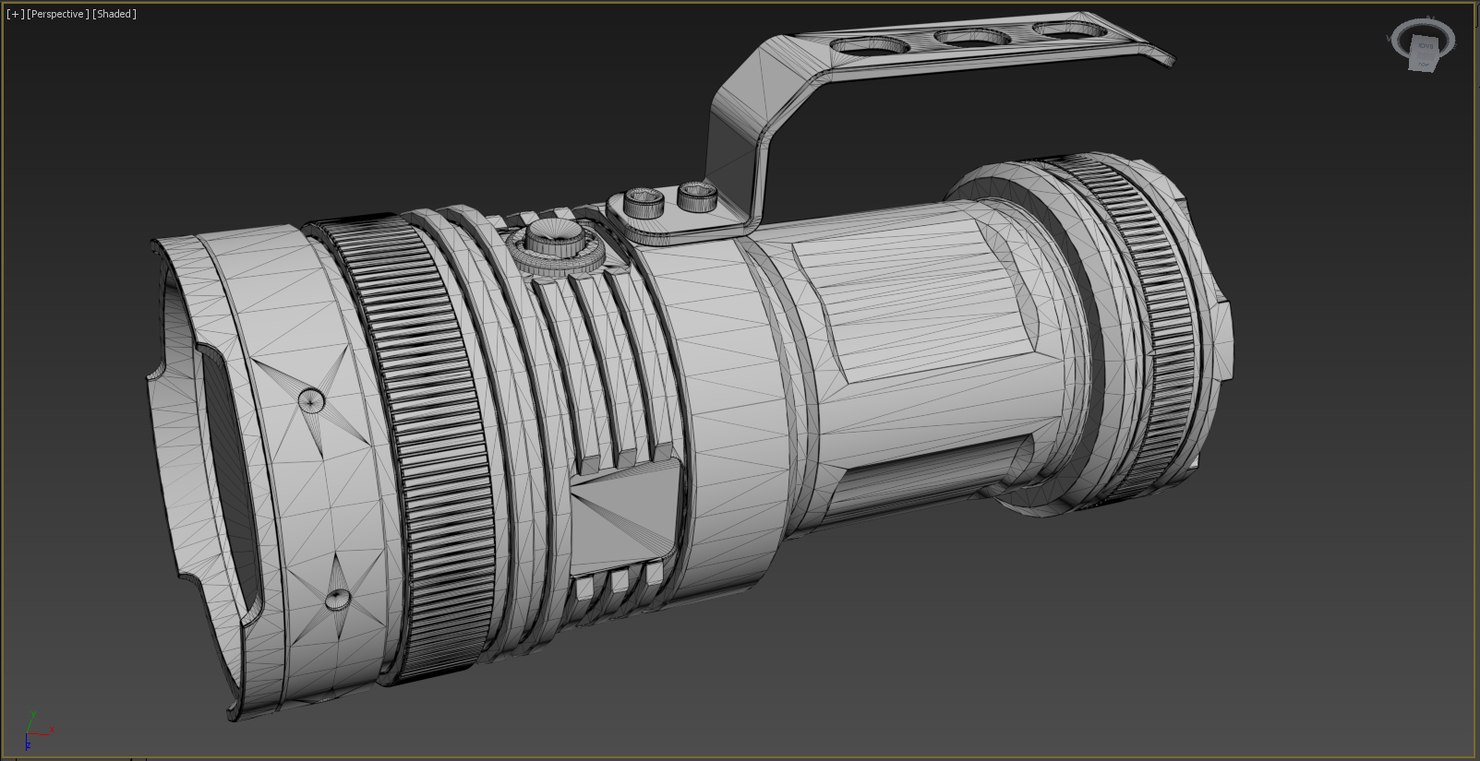 Flashlight solidworks 3D model - TurboSquid 1367210