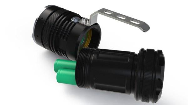 Flashlight solidworks 3D model - TurboSquid 1367210