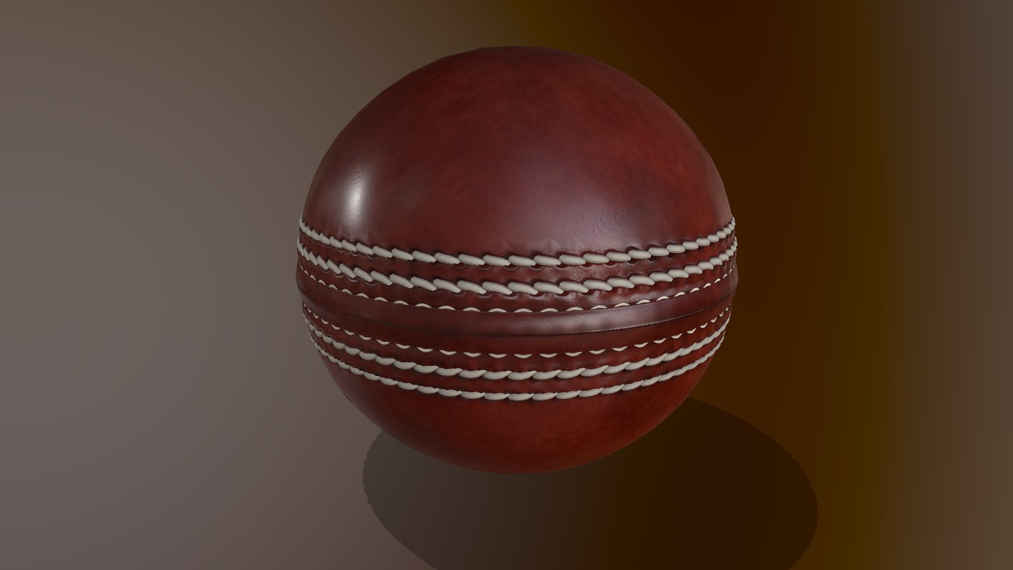 3D cricket ball model - TurboSquid 1367320