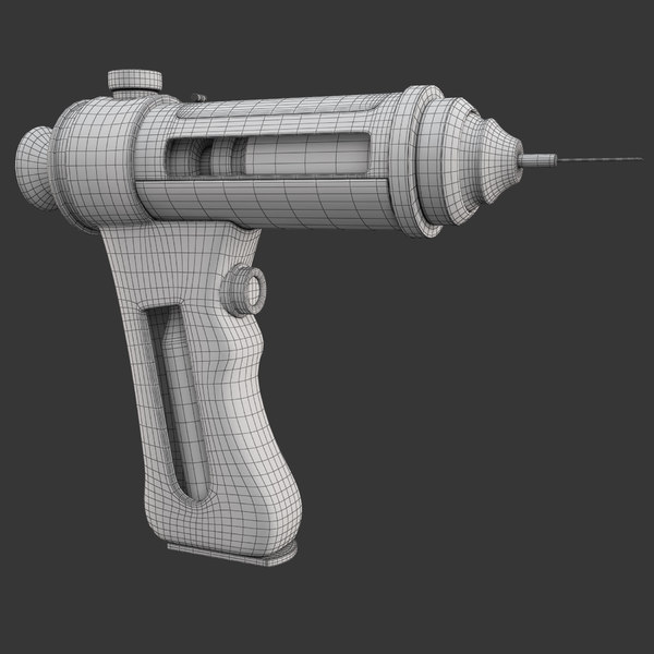 3D sci-fi injector model - TurboSquid 1367381