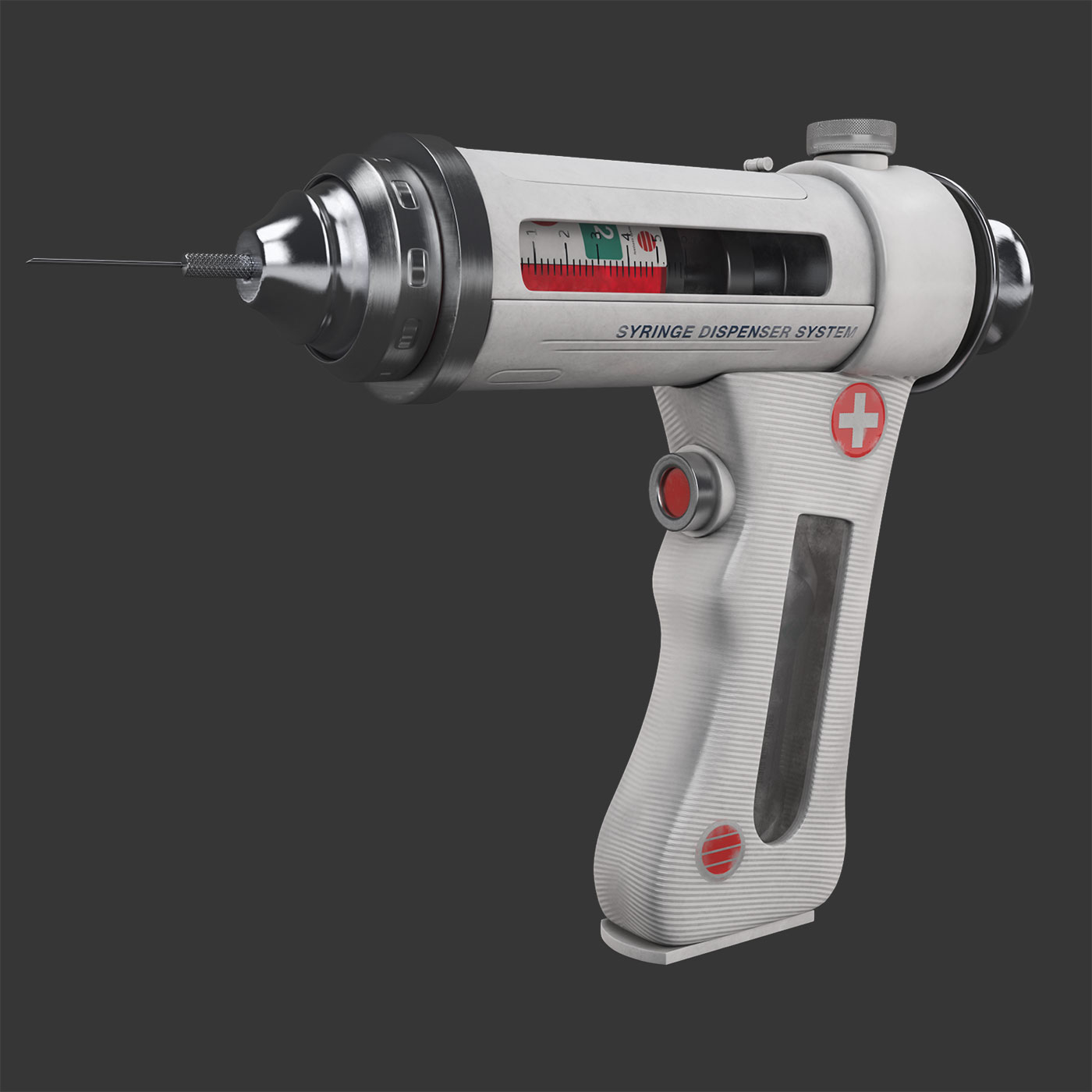 Sci-Fi Injector Model 3D - TurboSquid 1367381