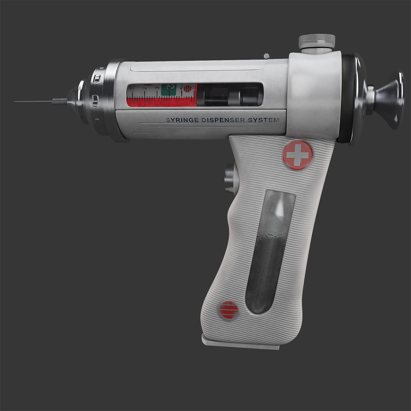 Sci-Fi Injector Model 3D - TurboSquid 1367381