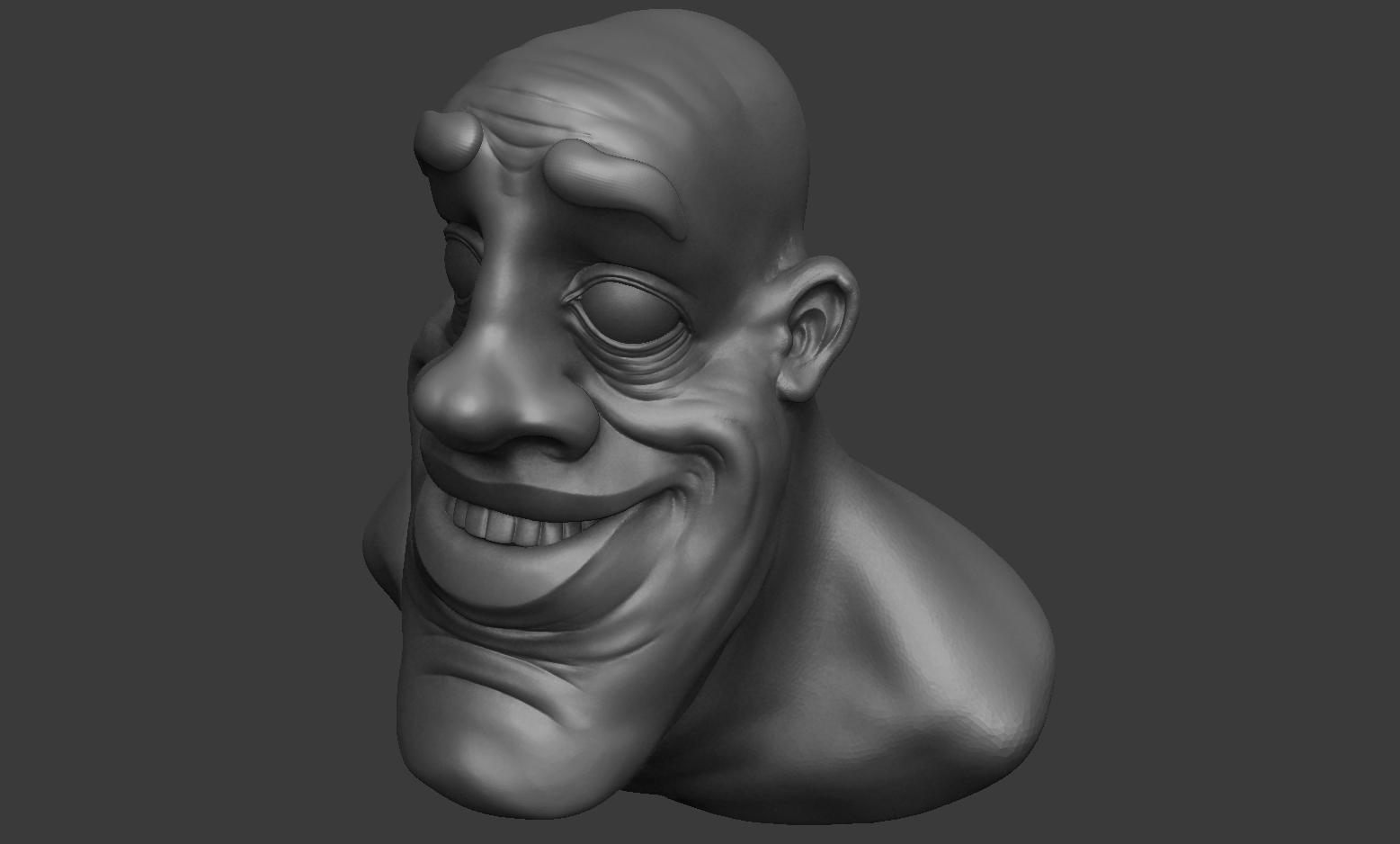 3D strange creature model - TurboSquid 1367346