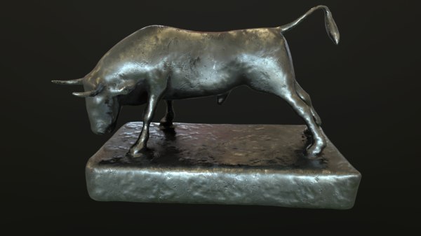 Stier Statue 3D-Modell - TurboSquid 1367653