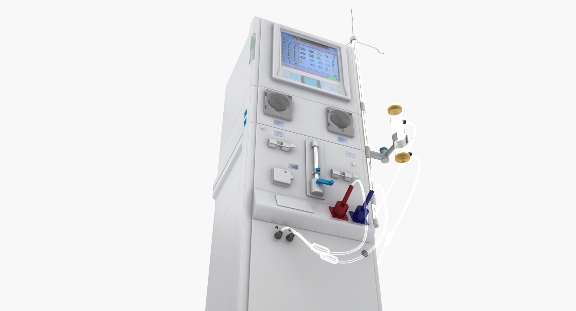 3D dialysis machine - TurboSquid 1367763