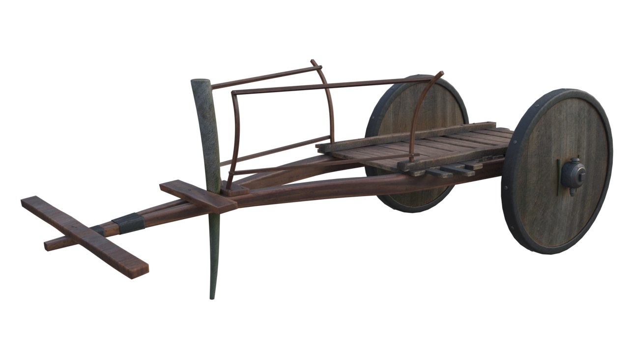 3D tumbrel model - TurboSquid 1367886