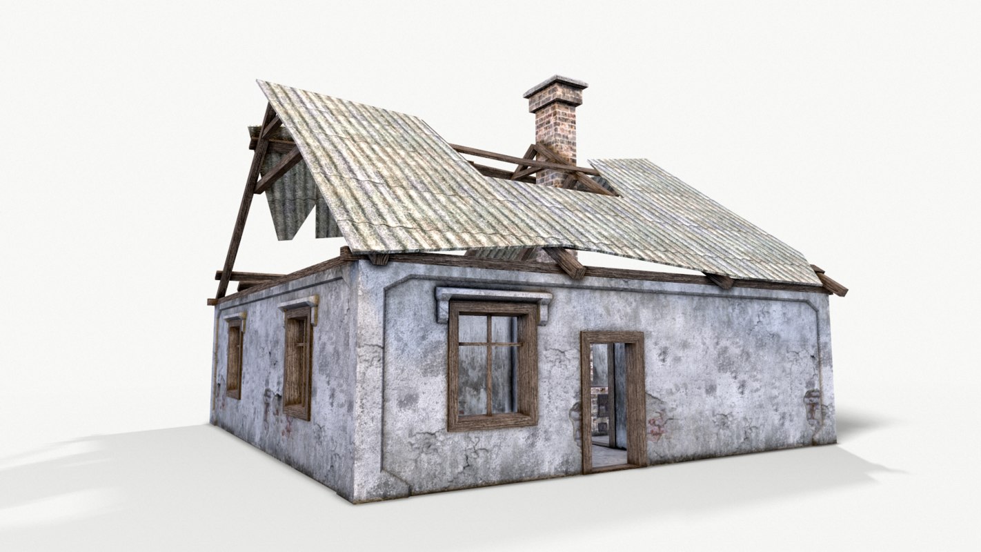 3D old house - TurboSquid 1281786