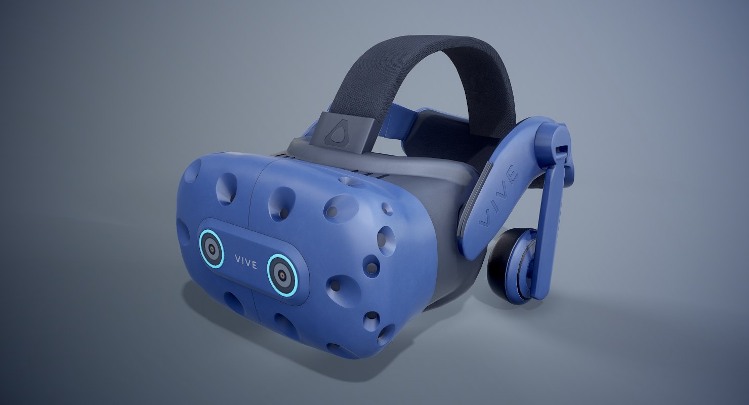 3D htc vive pro 2019 model - TurboSquid 1368091