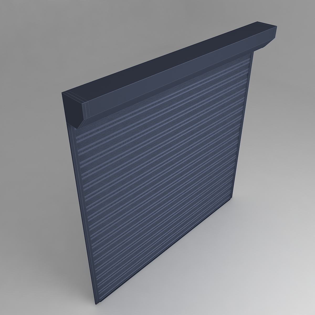Store garage door 3D model - TurboSquid 1368153