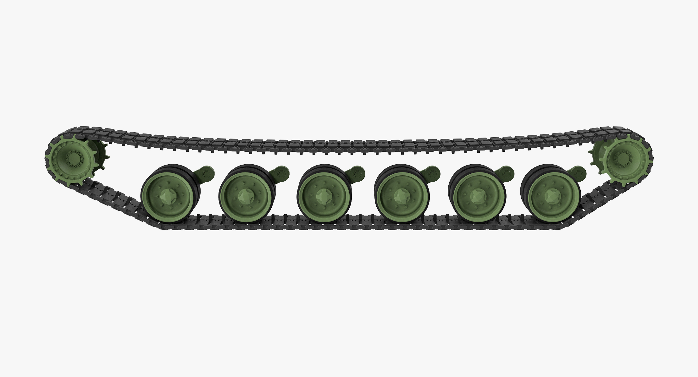Tank tread model - TurboSquid 1368312