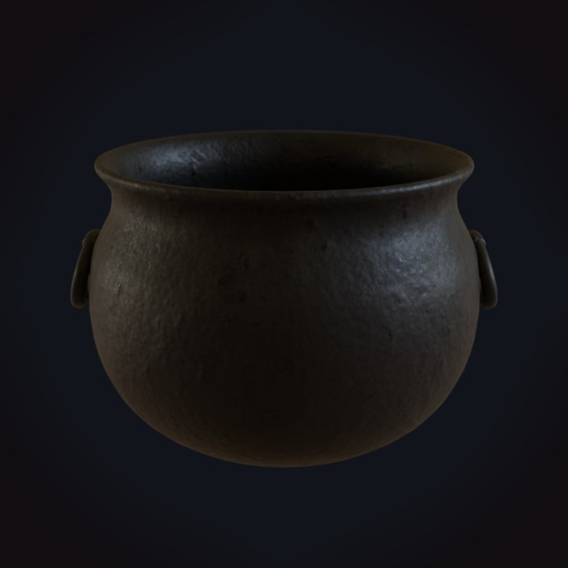 3D model medieval cauldron 2 - TurboSquid 1367819
