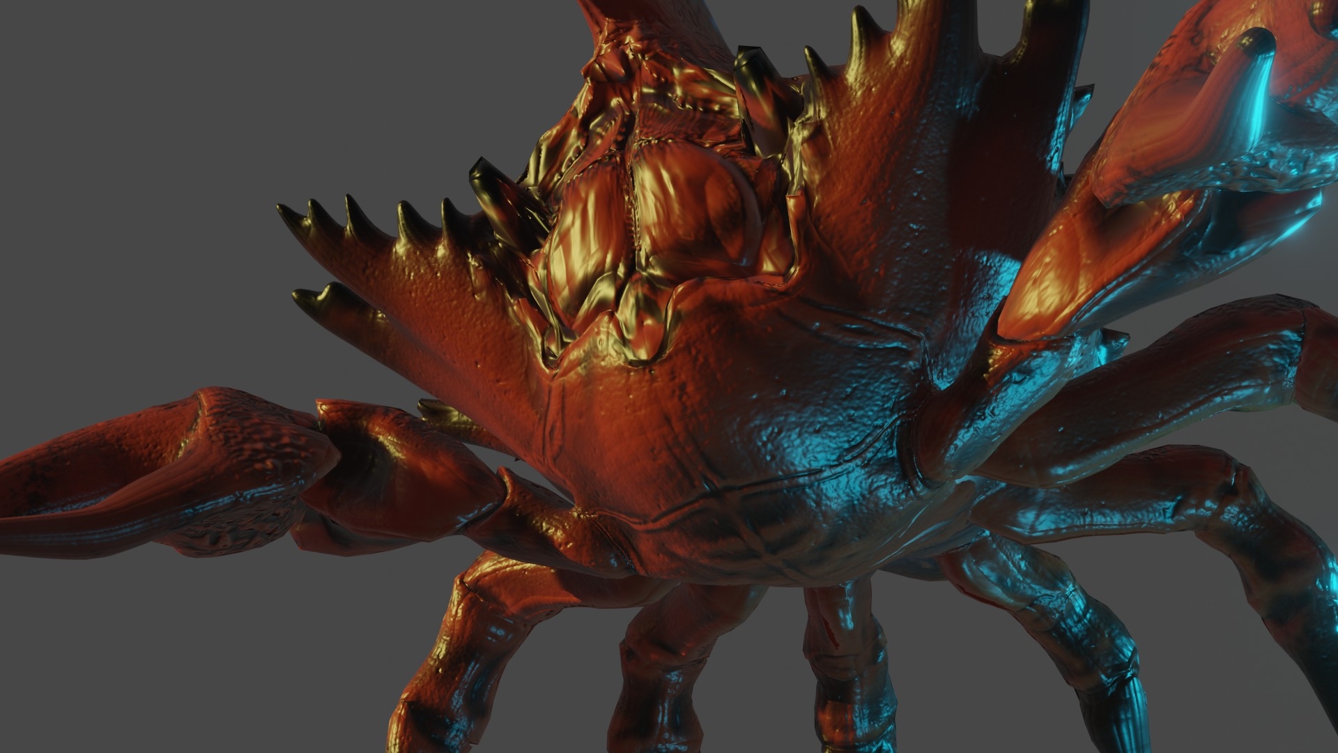 modelo 3d cangrejo de rino - TurboSquid 1368283