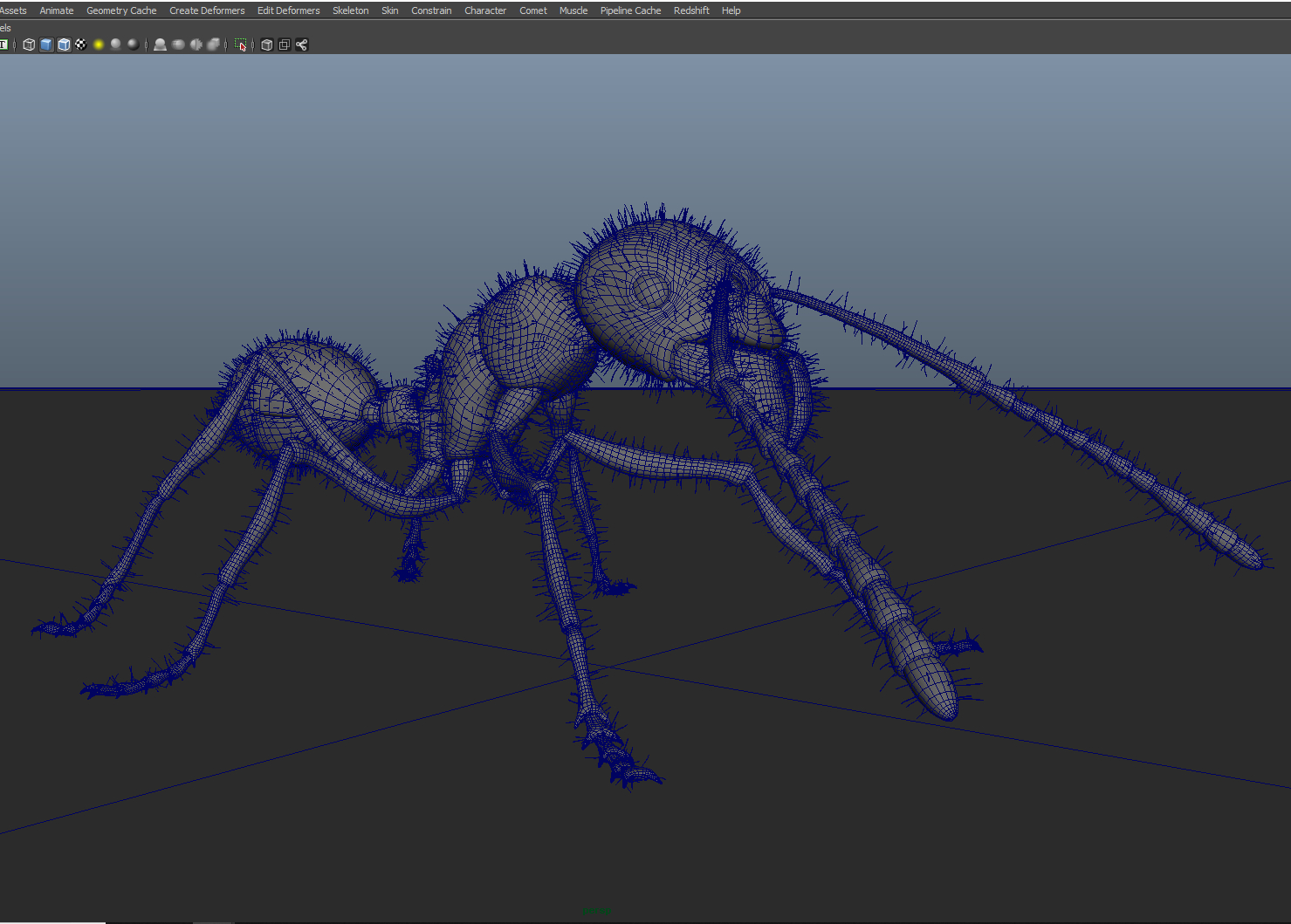 Ant rig 3D model - TurboSquid 1368279