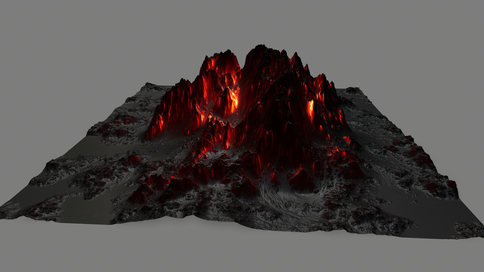 Vulkan 3D-Modell - TurboSquid 1368463