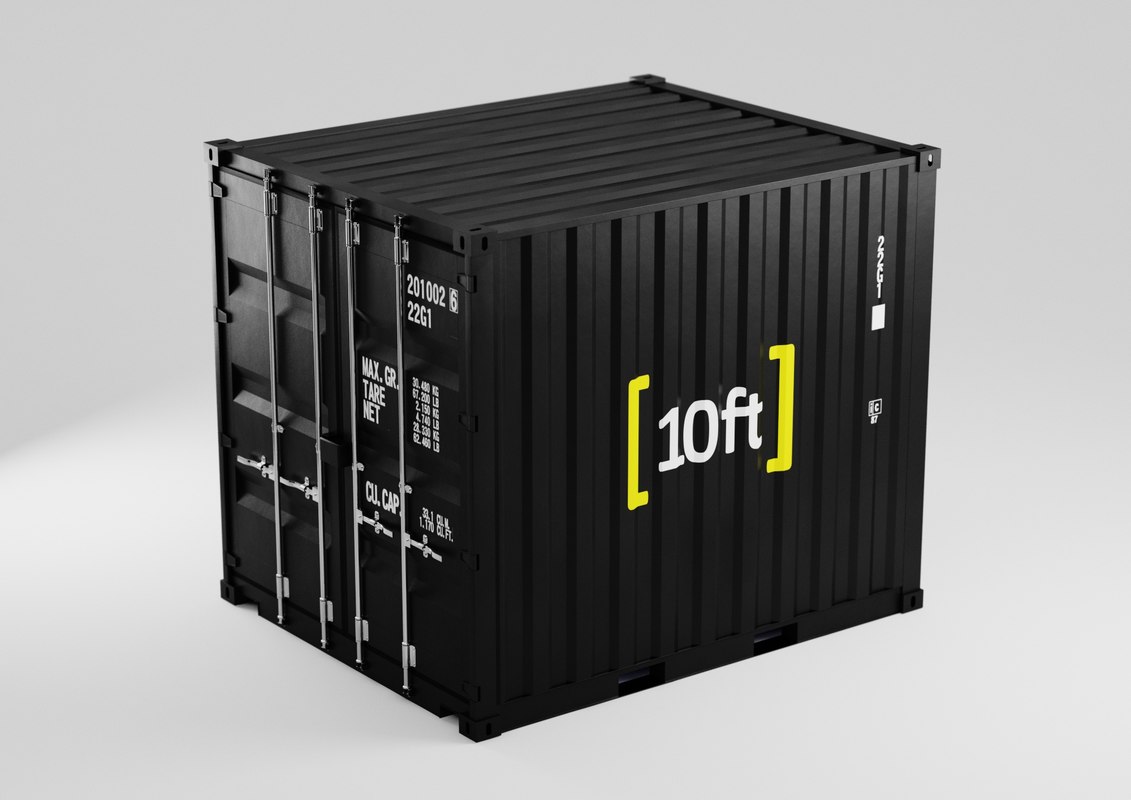 10 shipping container - 3D - TurboSquid 1368552