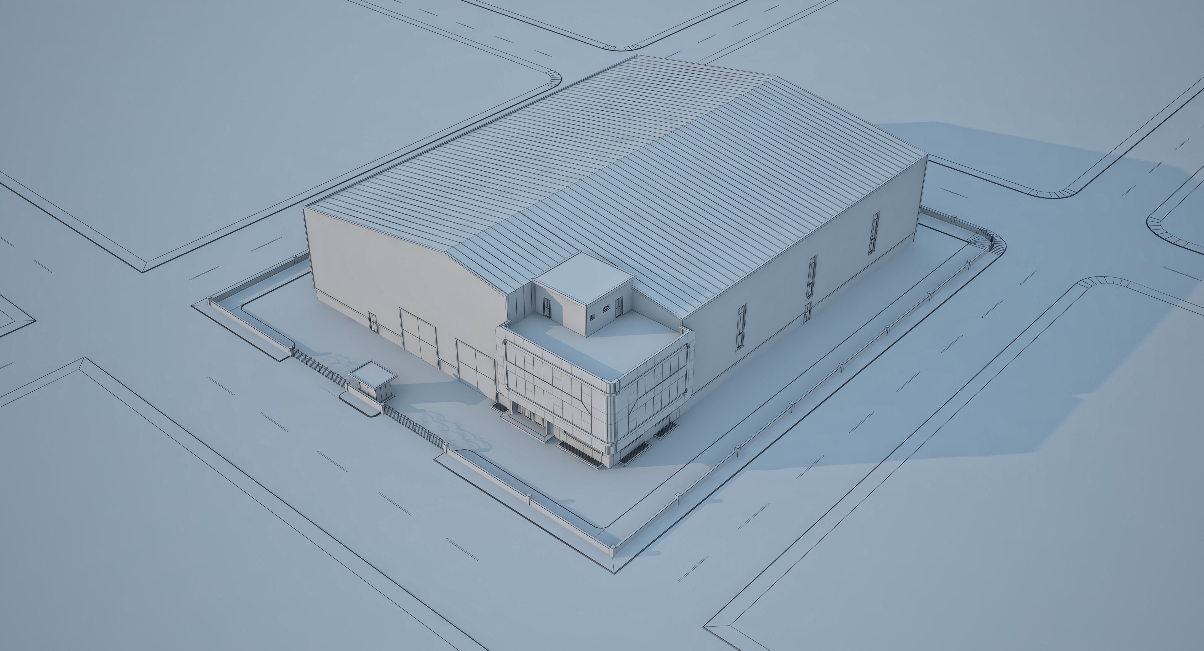 Factory 3D model - TurboSquid 1368553