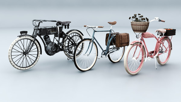 dutch bicycle 3d model