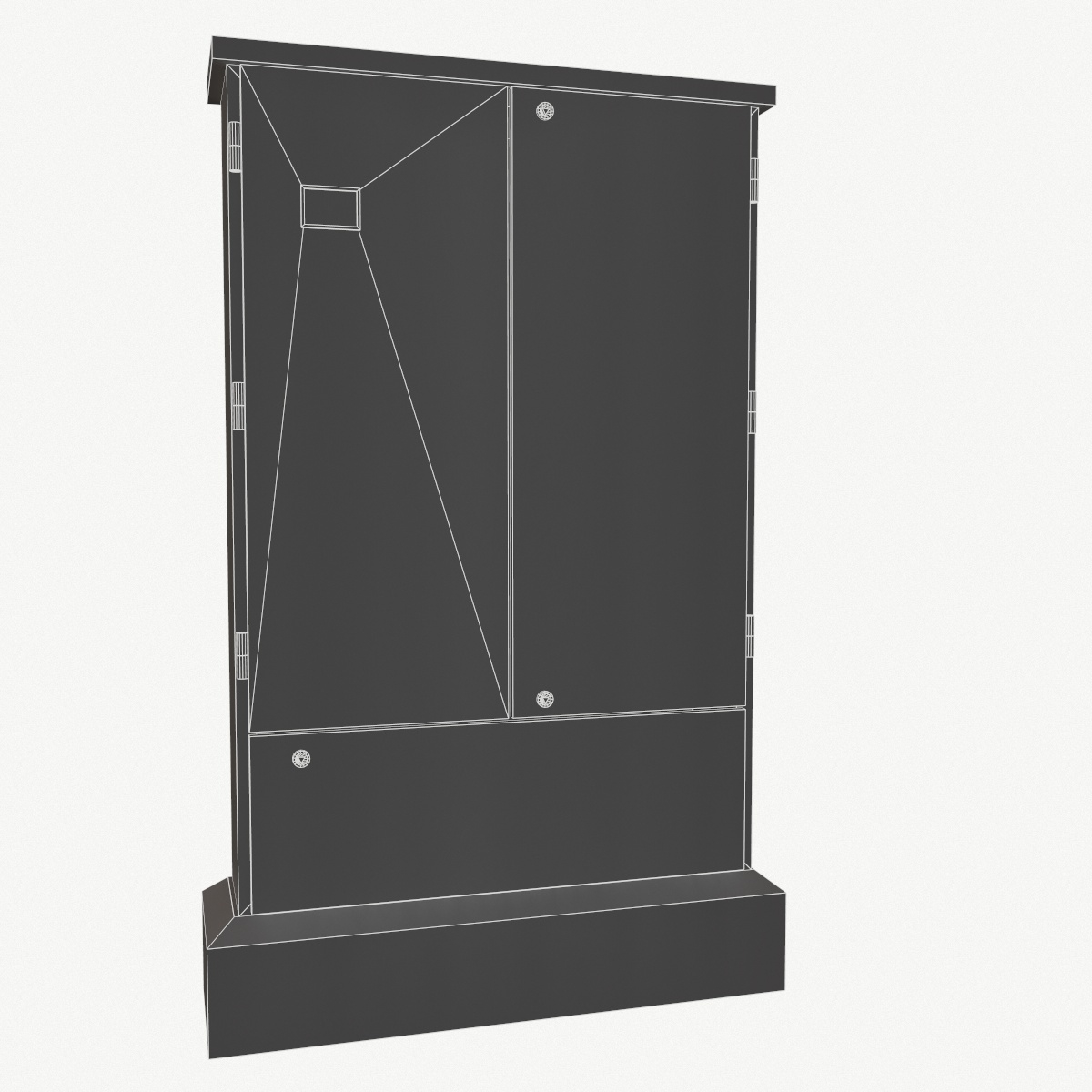 Free electrical switchboard box 3D model - TurboSquid 1368683
