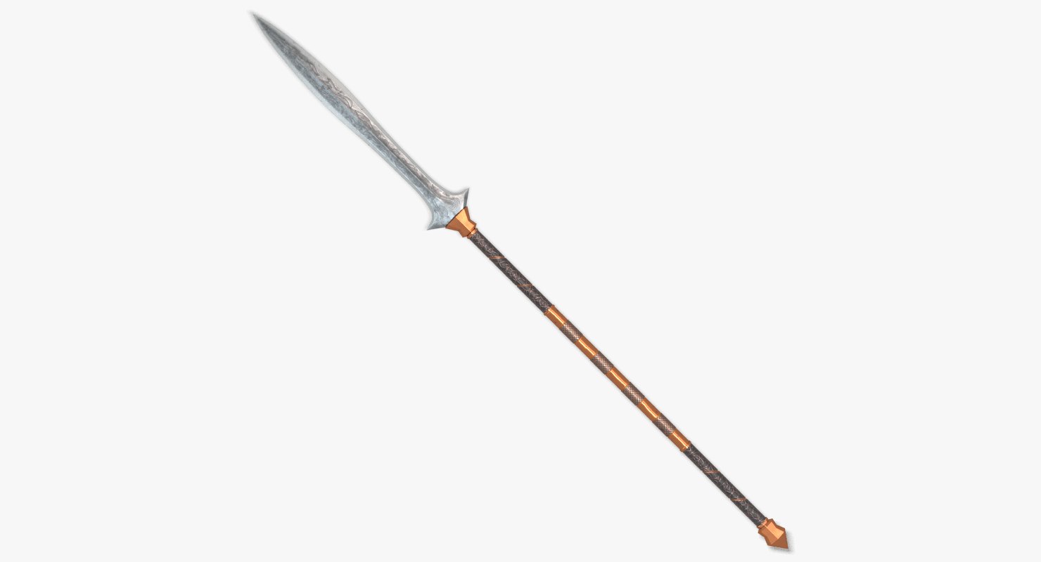 3D model fantasy spear - TurboSquid 1368727