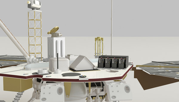 3d model phoenix mars lander