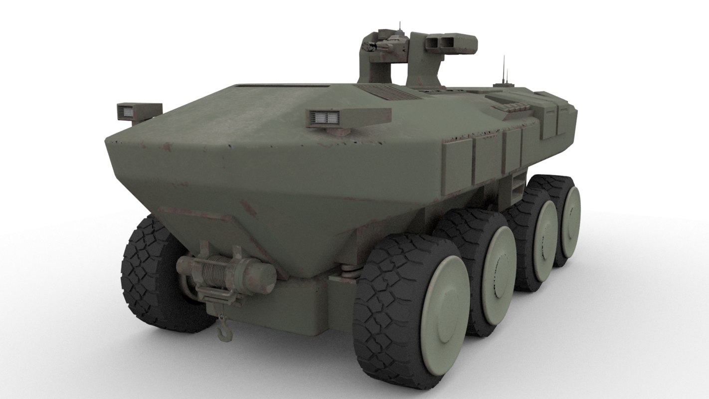 3D armored vehicle - TurboSquid 1368848
