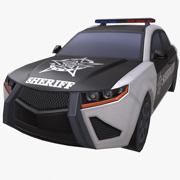 livre CAR SHERIFF LOW POLY Modelo 3D - TurboSquid 1368948