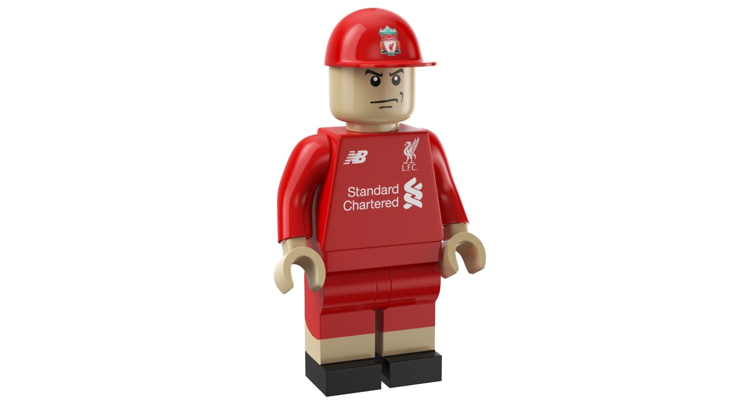 Liverpool lego man 3D model - TurboSquid 1363131