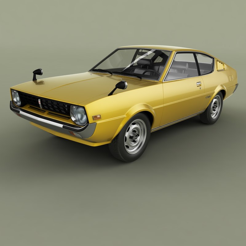 1975 mitsubishi lancer celeste 3D model - TurboSquid 1369440